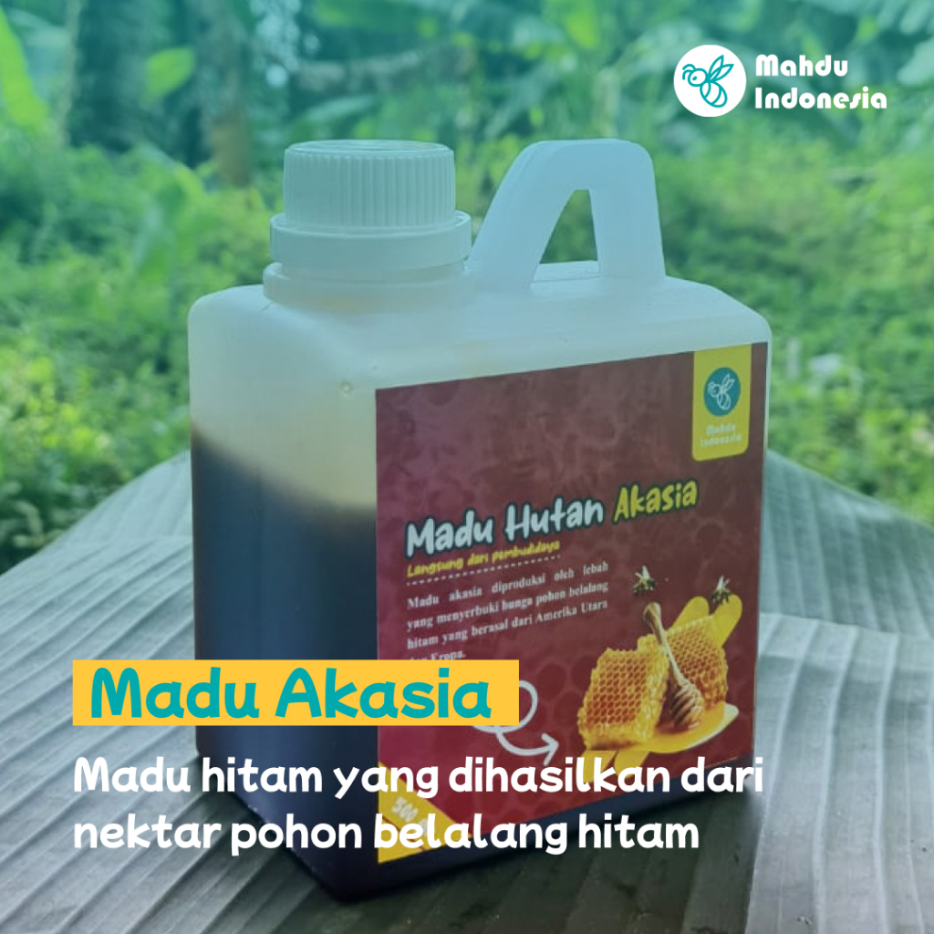Jual Madu Hutan Akasia 500 gr - Madu Murni Super 100% Alami dari Petani ...