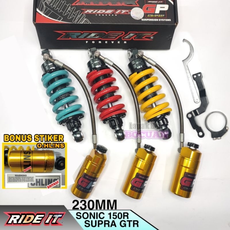 Jual MONOSHOCK SONIC 150 SUPRA GTR REBOUND TABUNG PISAH MONO SHOCK RIDE IT | Shopee Indonesia