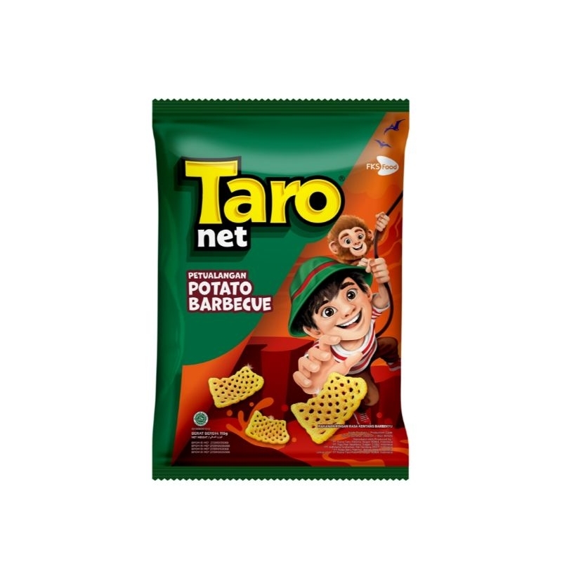Jual TARO NET POTATO BBQ JUMBO 115G | Shopee Indonesia