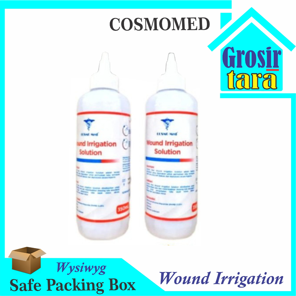 Jual CosmoMed Wound Irrigation STEROBAC wound cleanser Solution Cosmo ...