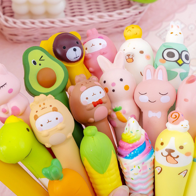 Jual (LV) PENA SQUISHY KARAKTER ,PEN SQUISHY ,PEN SQUISHY LUCU ,PEN ...