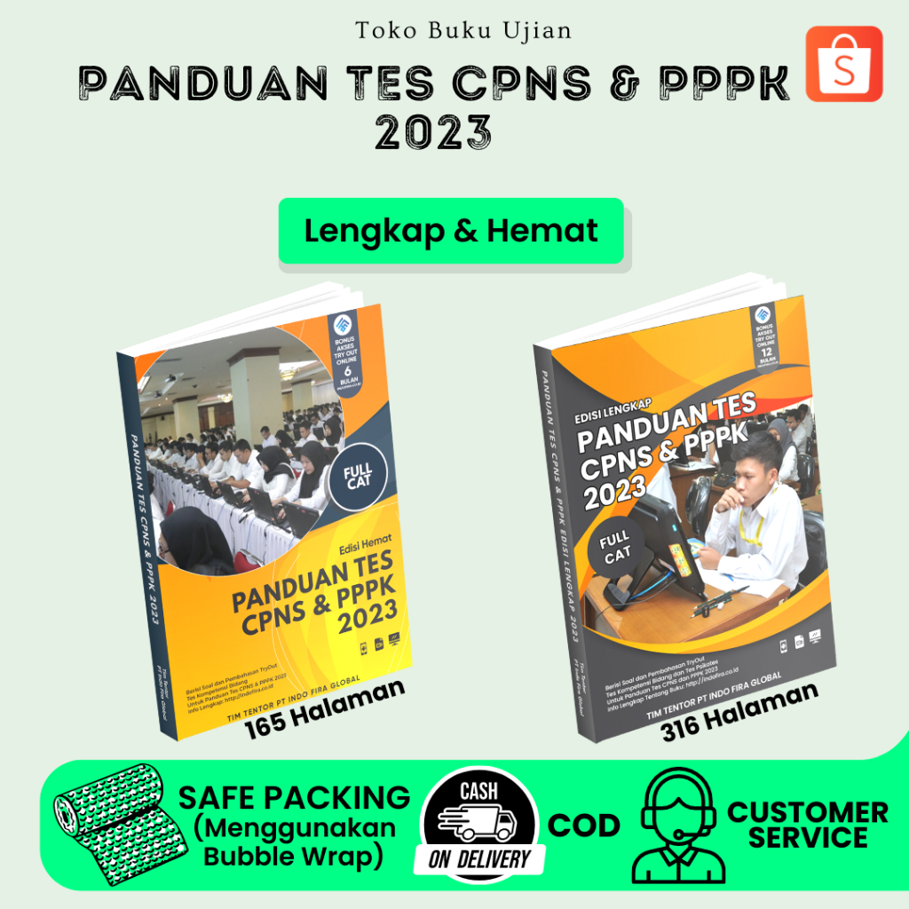 Jual New Buku Panduan Tes Cpns And Pppk 2024 Full Cat Edisi Lengkap