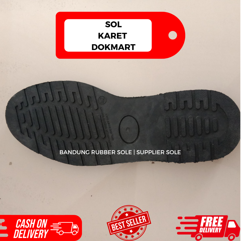 Jual Outsole Karet Sepatu Dokmart Pria Sol Sepatu DR. Martens Sol ...