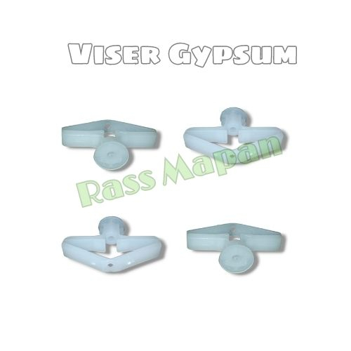 Jual 10 PCS Viser Gypsum ECER Holo Pipa Kotak Tanpa skrup | Shopee ...