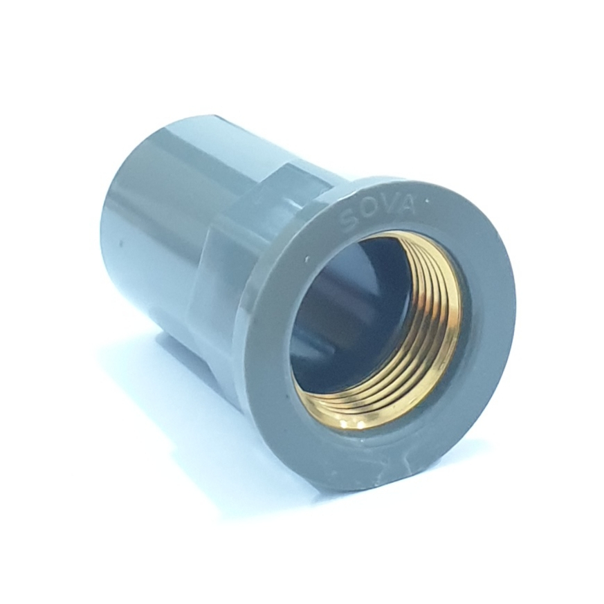 Jual Sova Faucet Socket KUNINGAN (1/2") (3/4") (1") (1/2" x 3/4 ...