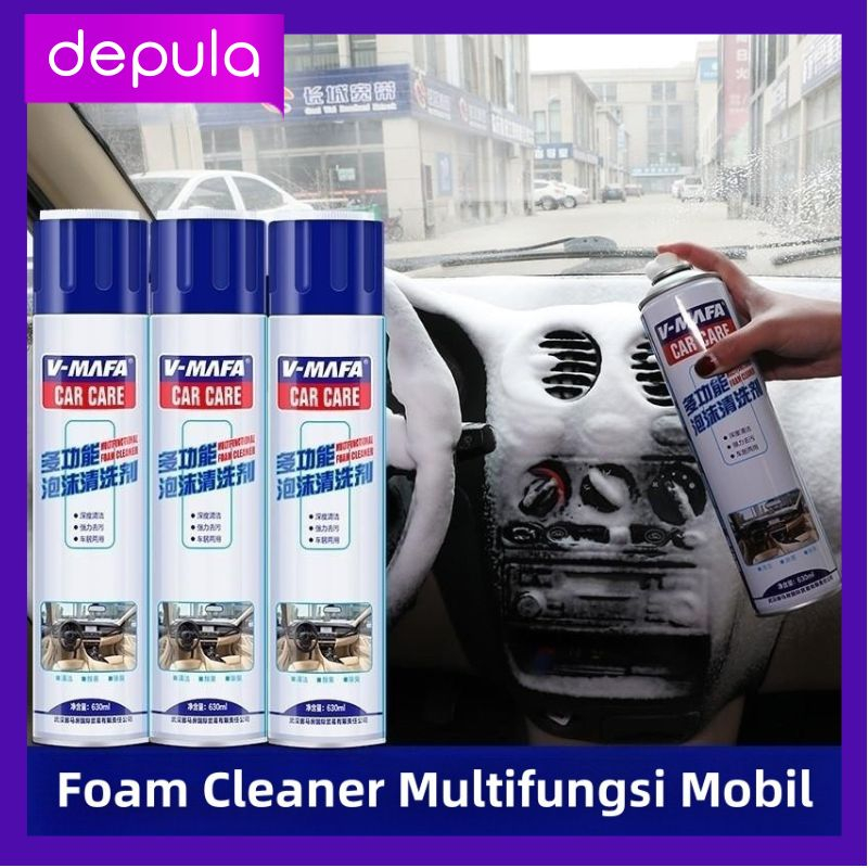 Jual 300/650ML Foam Cleaner Multifungsi Mobil /Pembersih Interior Mobil ...