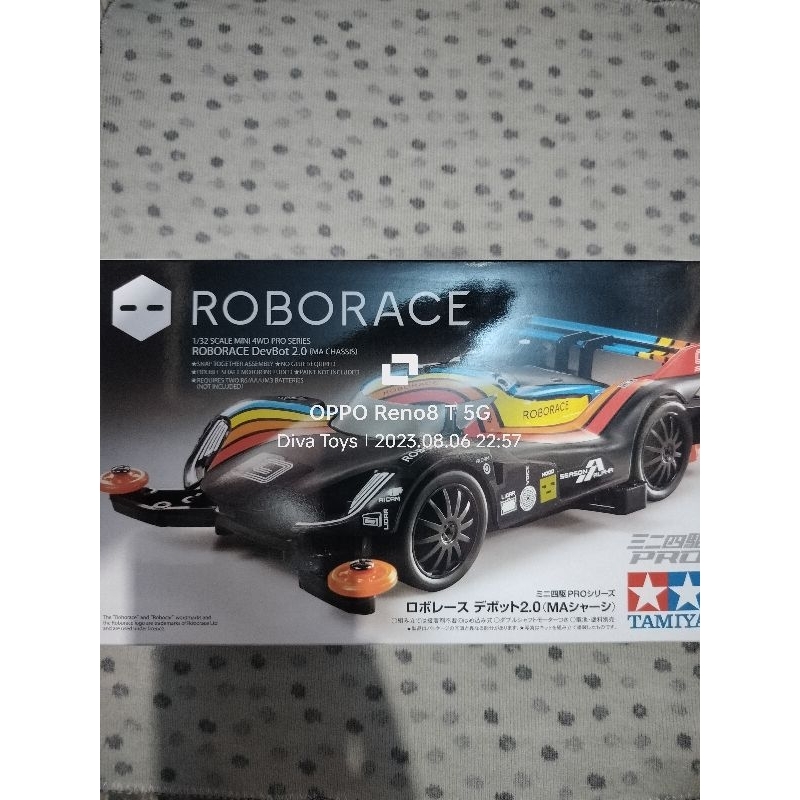 Jual Tamiya 18656 Roborace DevBot ( MA Chassis ) | Shopee Indonesia