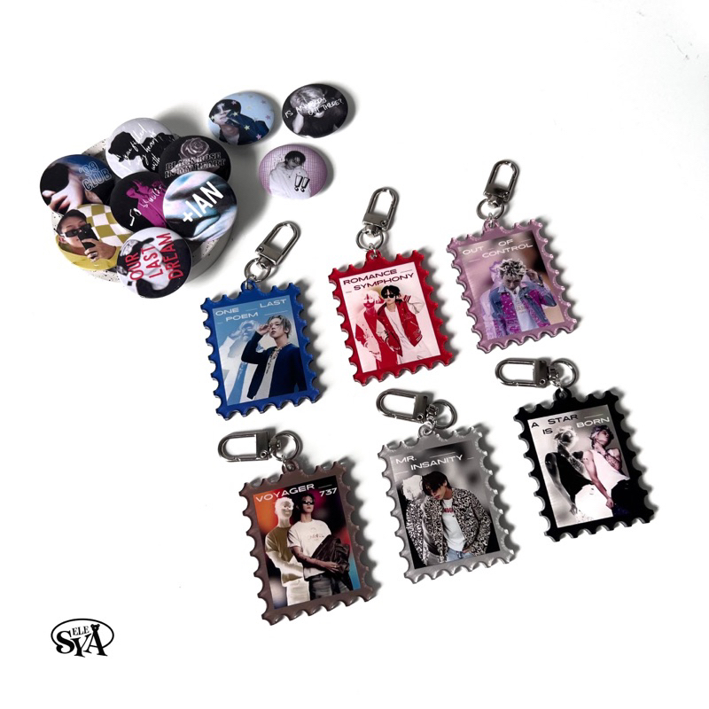 Jual KHH KRNB "POSTAGE STAMPS" KEYCHAIN | Big Naughty | Shopee Indonesia