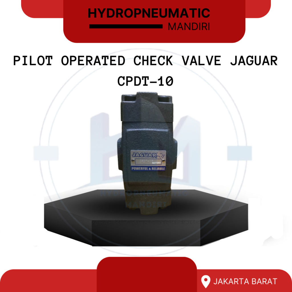 Jual PILOT OPERATED CHECK VALVE JAGUAR CPDT-10 | Shopee Indonesia