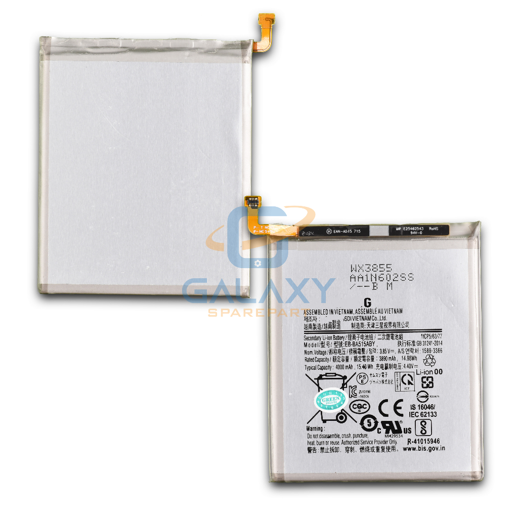 Jual BATRAI EB-BA51ABY SAMSUNG A51 - A515 A515F BA51ABY BATRE BATTERY BATERAI | Shopee Indonesia