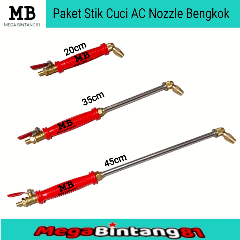Jual Stik Cuci AC Bengkok dan Steam Mobil Spuyer Steam Cuci AC nozzle ...