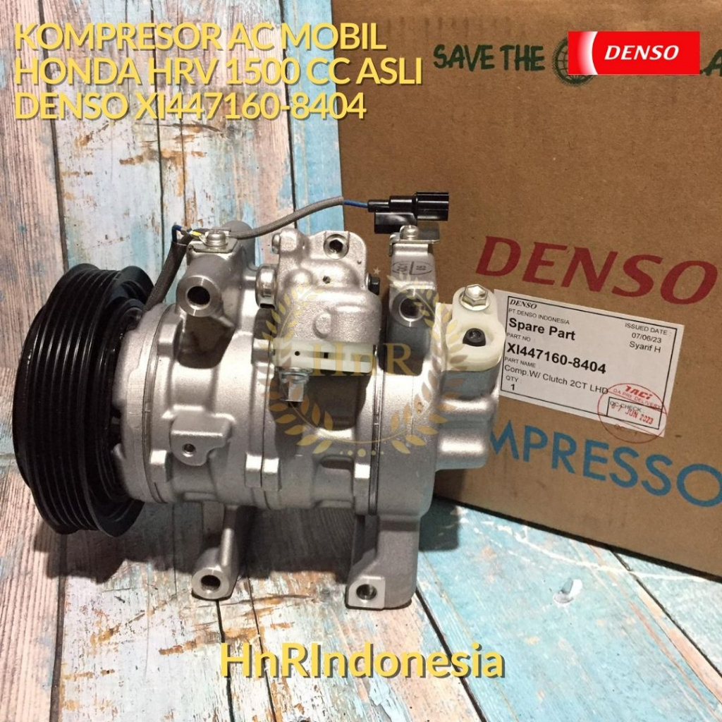 Jual Kompresor AC Mobil Honda HRV 1500cc COMPRESSOR HRV ONLY DAN SET ...