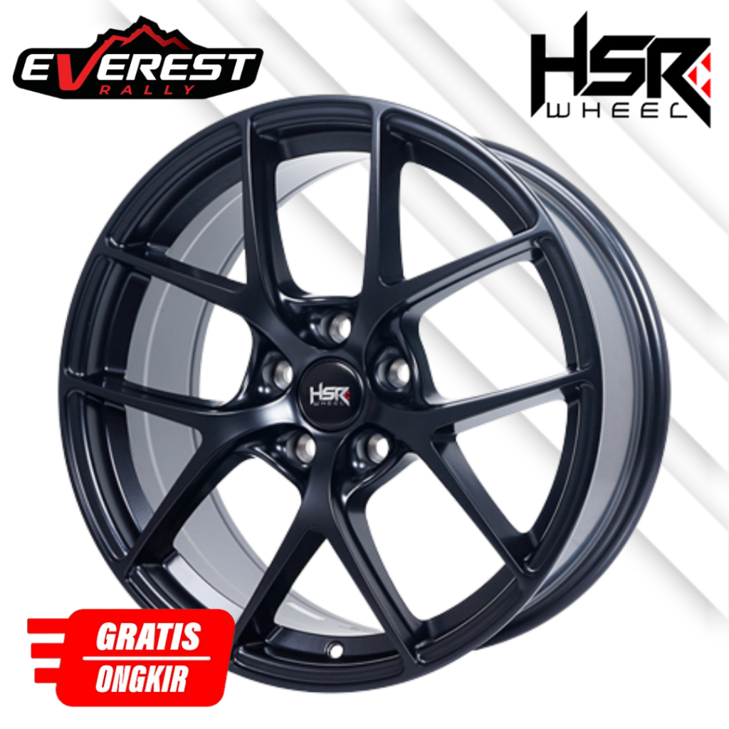 Jual Velg Racing HSR Ring 18 5x114,3 HARUKU R18 Lebar 8 Baut 5 ET35 ...
