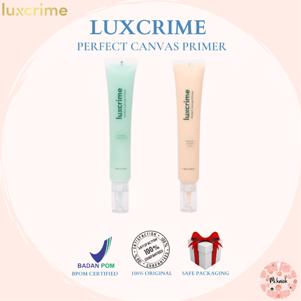 Jual Luxcrime Perfect Canvas Primer | Shopee Indonesia