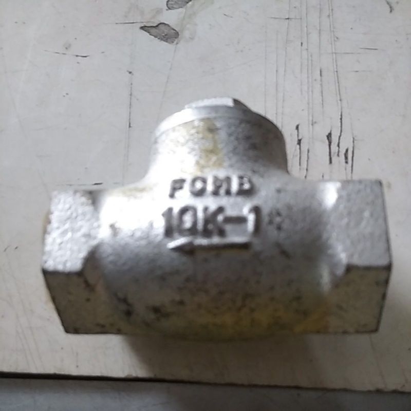 Jual check valve 1" Kitz FOMB 10-K besi | Shopee Indonesia