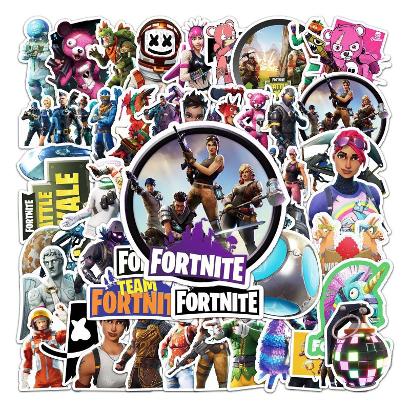 Jual Stiker Cutting FO FORTNITE Vinyl Stiker Koper | Stiker Tumbler ...