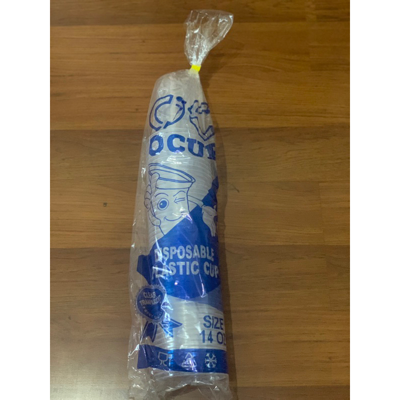 Jual Cup Gelas plastik 14oz cup boba/cup cappucino/cup pop ice | Shopee ...