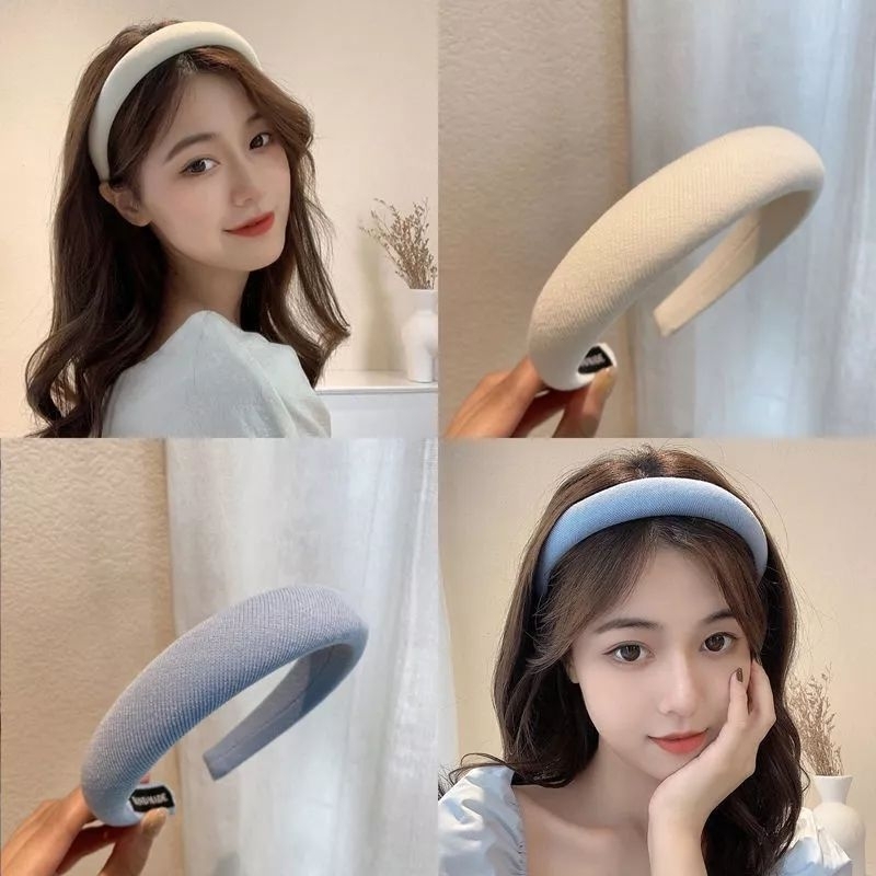 Jual BANDO TEBAL MODEL KOREA POLOS EMPUK | Shopee Indonesia