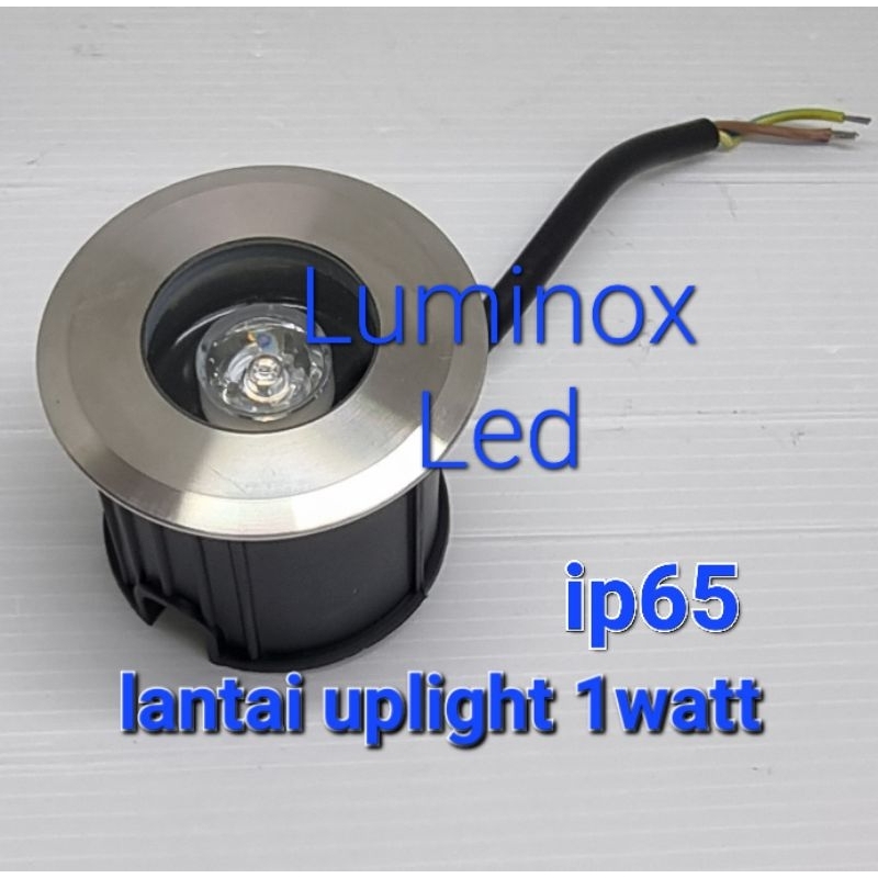 Jual lampu lantai up light led 1watt 1w 52mm / inground light 1 watt ...