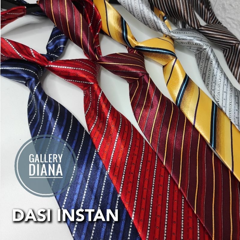Jual Dasi Instan Pria Wanita Ukuran 3 Inchi 8cm Verclo/ Perekat Dasi ...