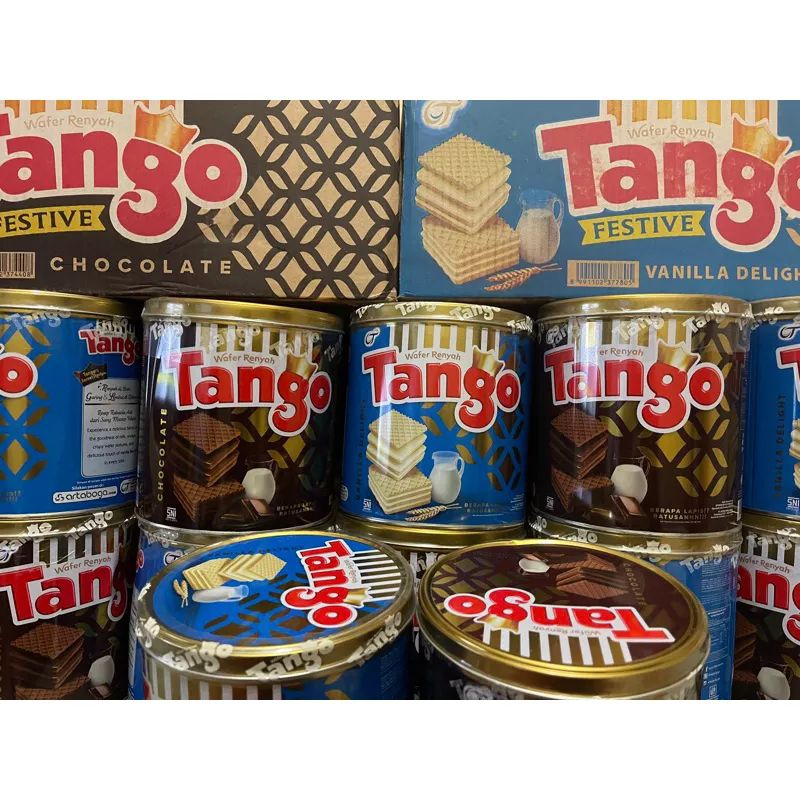 Jual TANGO KEMASAN KALENG 300GRAM PROMO TERMURAH | Shopee Indonesia