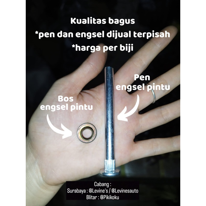 Jual pen engsel pintu canter (harga perbiji) / bos engsel pintu canter ...