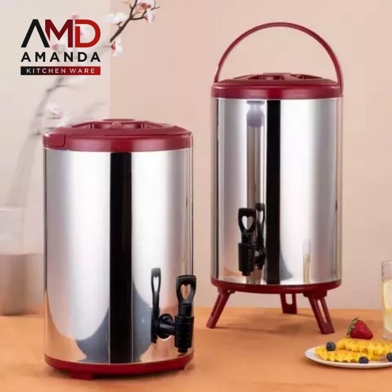 Jual Termos Air Milk Tea Bucket Water 8-12 Liter Dispenser Minuman ...