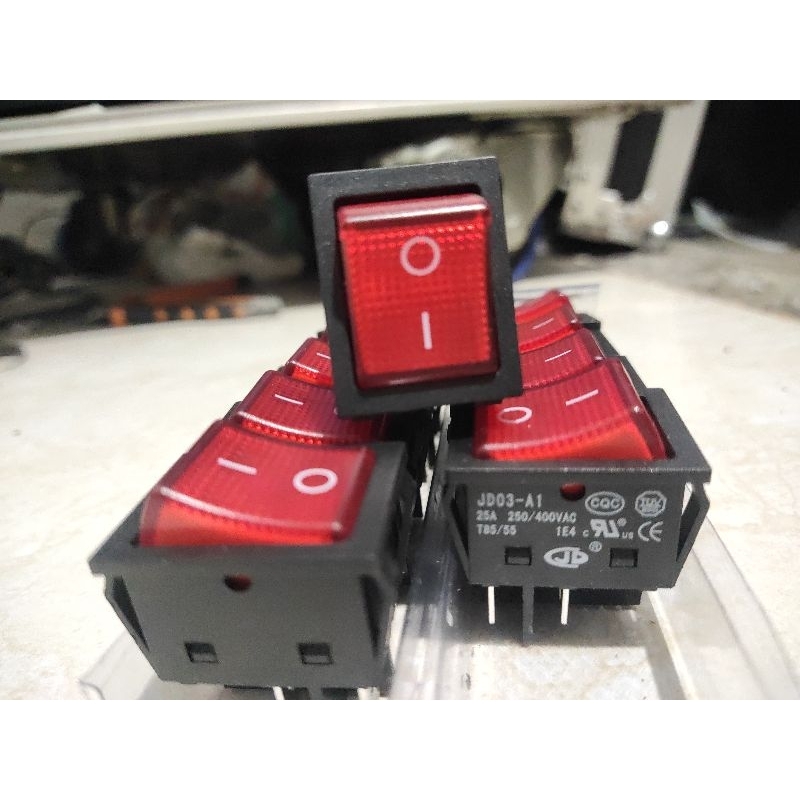 Jual saklar power 25A 400VAC KAKI 4 BAGUS | Shopee Indonesia