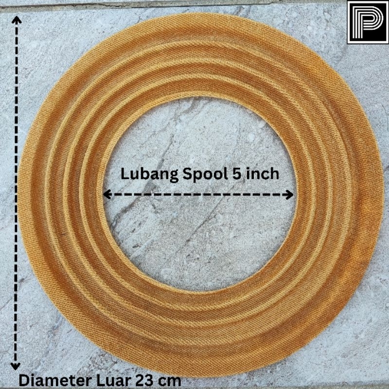 Jual DAMPER SPEAKER / DEMPER SPEAKER | DIAMETER LUAR 23,5 CM, LUBANG ...