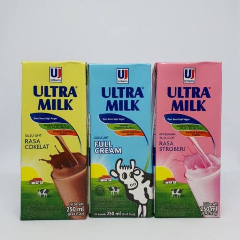 Jual ultra milk 250 ml box | Shopee Indonesia