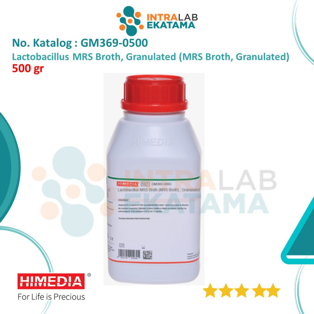 Jual GM369-0500 Lactobacillus MRS Broth, Granulated (MRS Broth ...