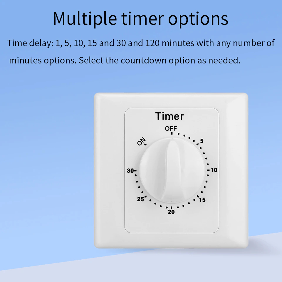 Jual Switch control countdown timer / saklar timer mechanic non digital ...