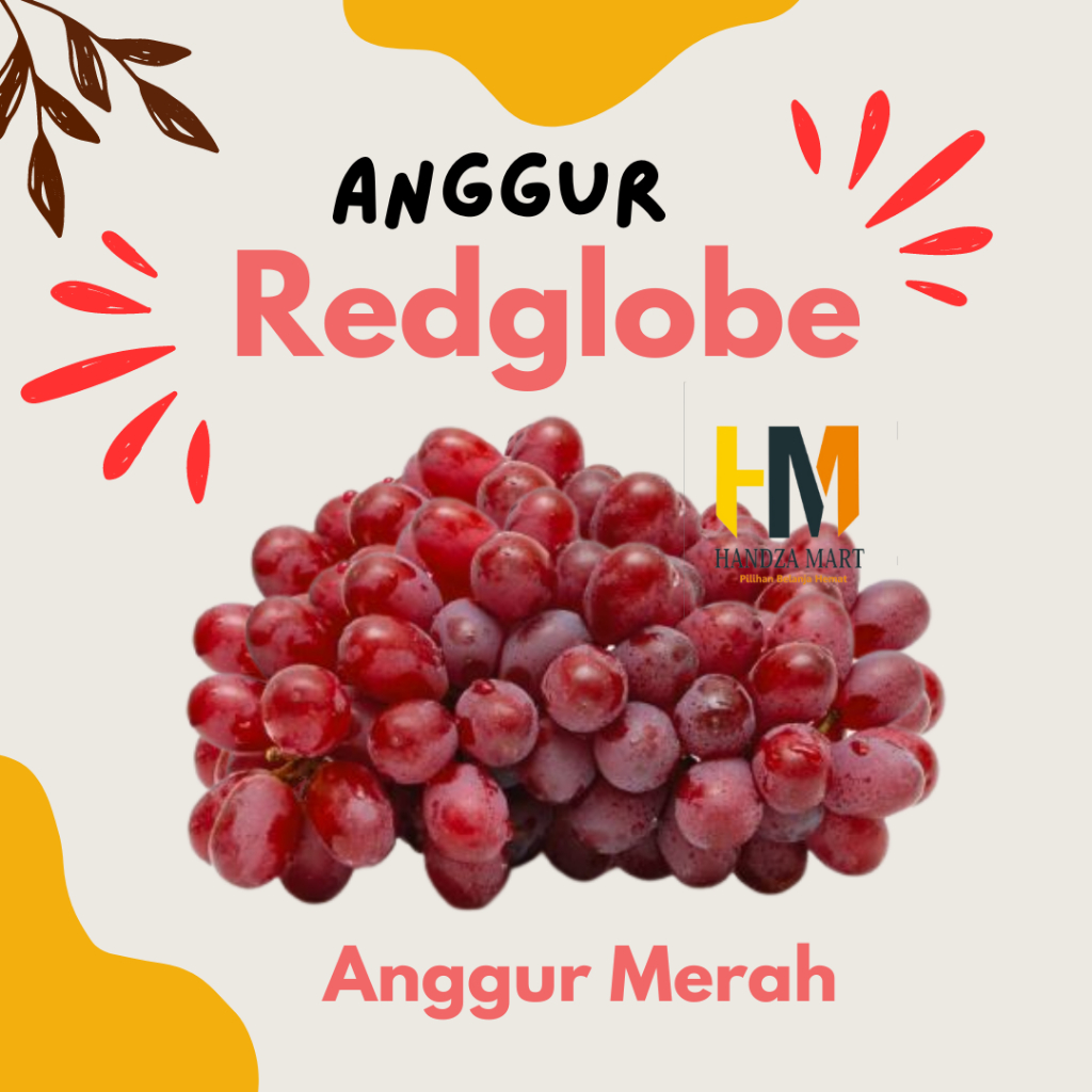 Jual Anggur Redglobe / Anggur Merah Super 500 Gr | Shopee Indonesia