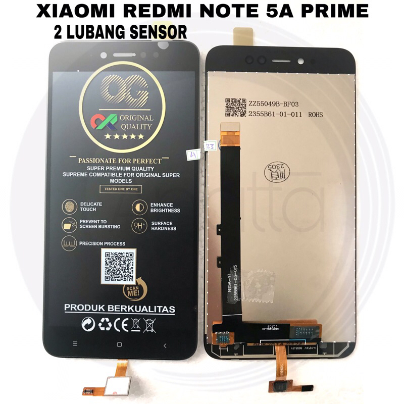 Jual LCD XIAOMI REDMI NOTE 5A PRIME ( 2 LUBANG SENSOR ) TOUCHSCREEN ...