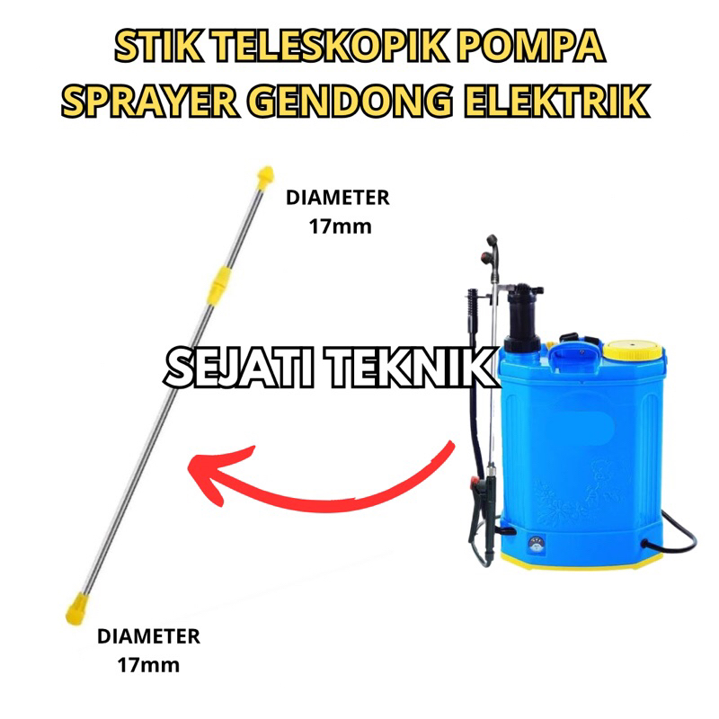 Jual Stik teleskopik stik sprayer elektrik stik pompa hama elektrik ...
