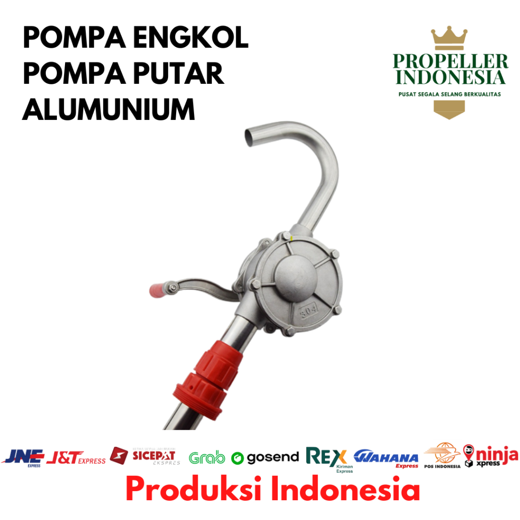 Jual Pompa Oli Engkol Drum Pompa Putar Manual Alumunium | Shopee Indonesia