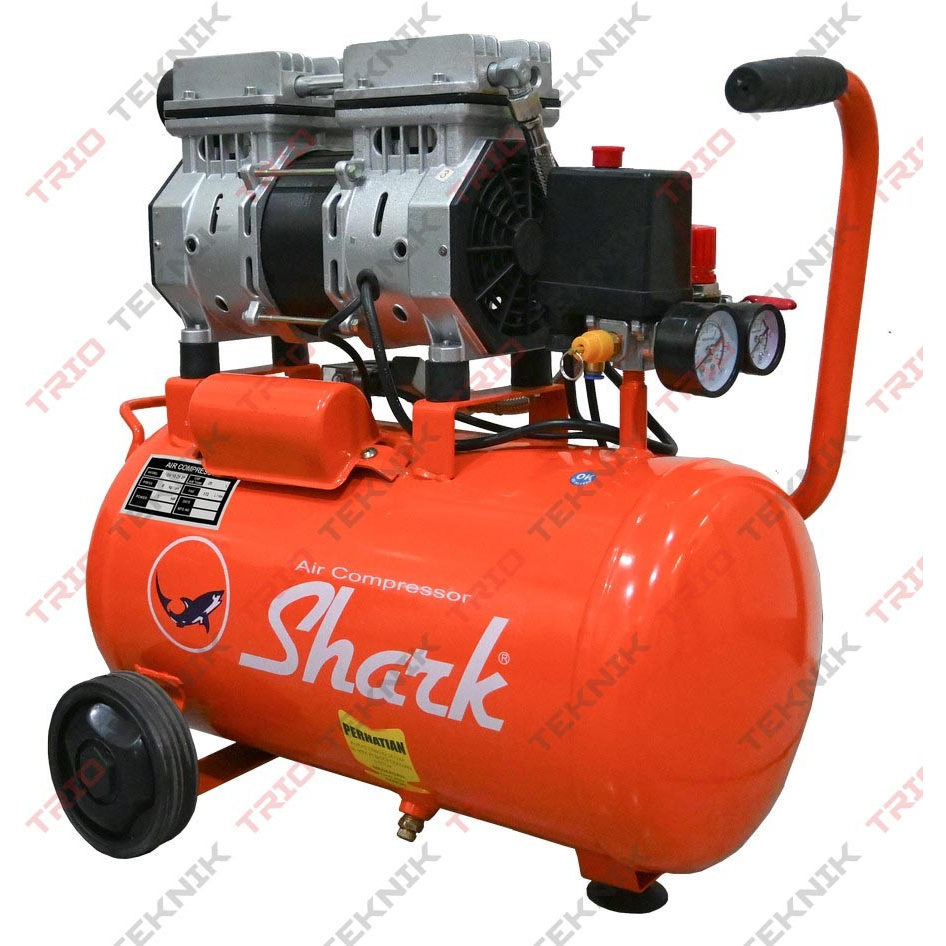Jual Kompresor Shark OV1025 1HP Oilles Kompresor Shark 1HP 25 Liter ...