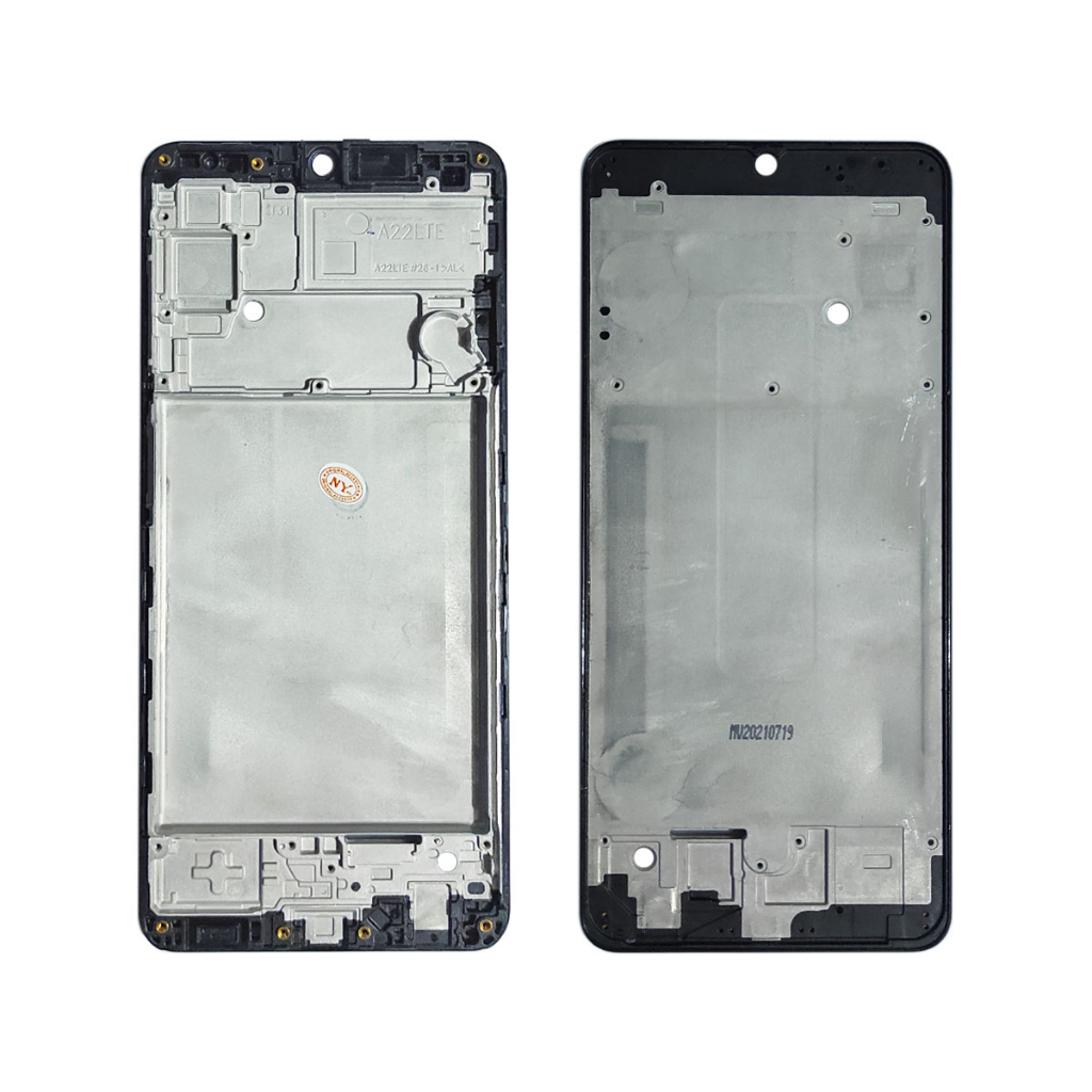 Jual FRAME SAM A22 4G 2021 BLACK MIDDLE CASE TULANG TENGAH | Shopee ...