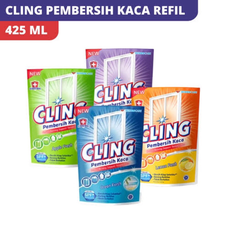 Jual cling refill 425ml (hanya khusus instan/grab/gojek) | Shopee Indonesia