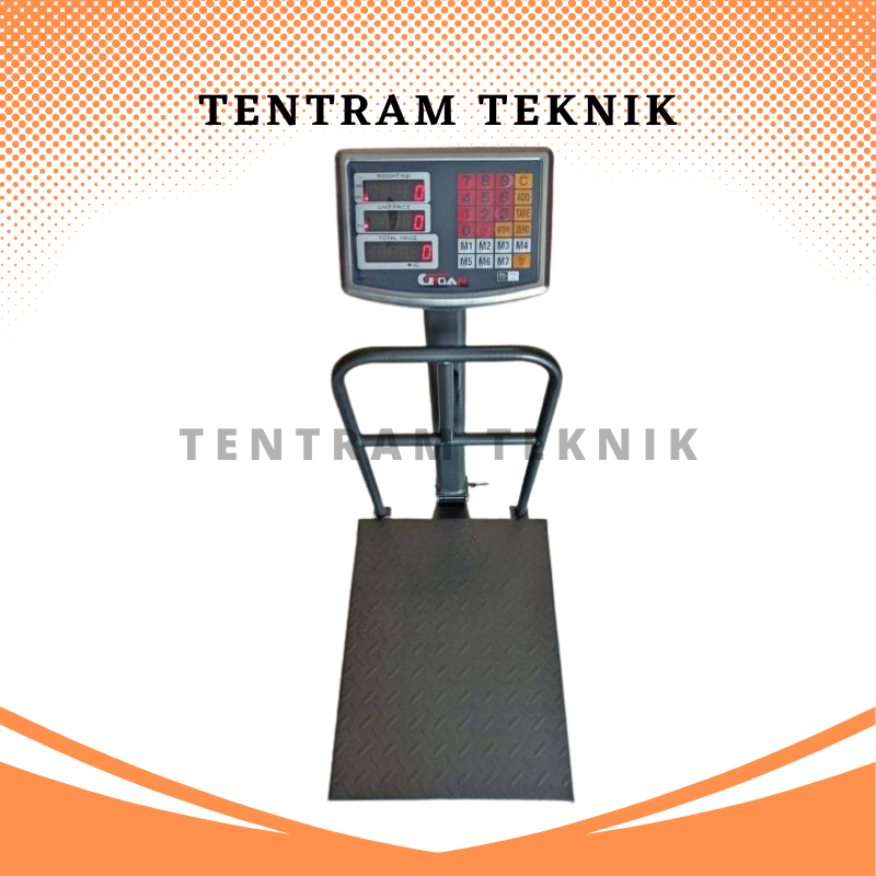 Jual Timbangan Duduk Digital Dengan Pagar Pembatas 120 kg 150 kg 300 kg Dua Sisi Layar Tampilan ...