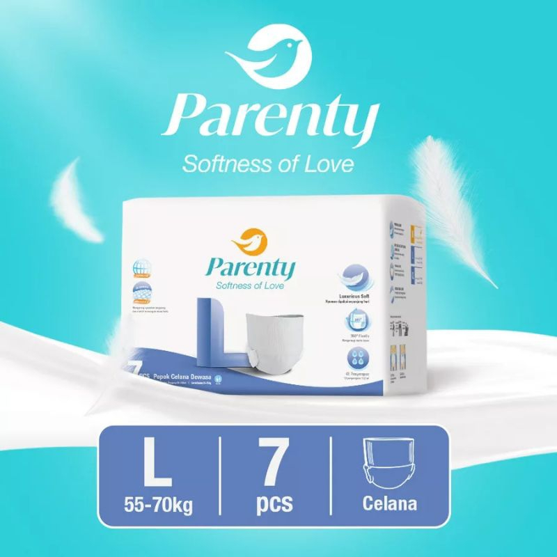 Jual MAKUKU PARENTY ADULT DIAPERS SOFT PANTS & TAPE M8 L7 XL6 | Shopee ...