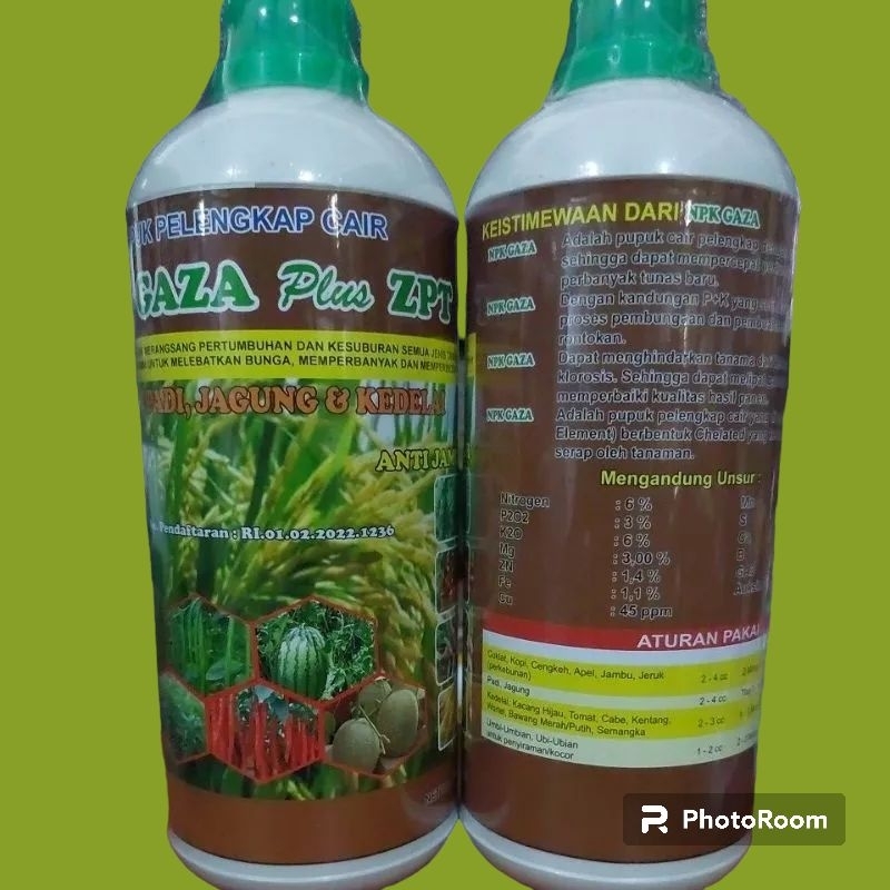 Jual PUPUK NPK CAIR UNTUK PADI JAGUNG KEMASAN 1 LITER | Shopee Indonesia