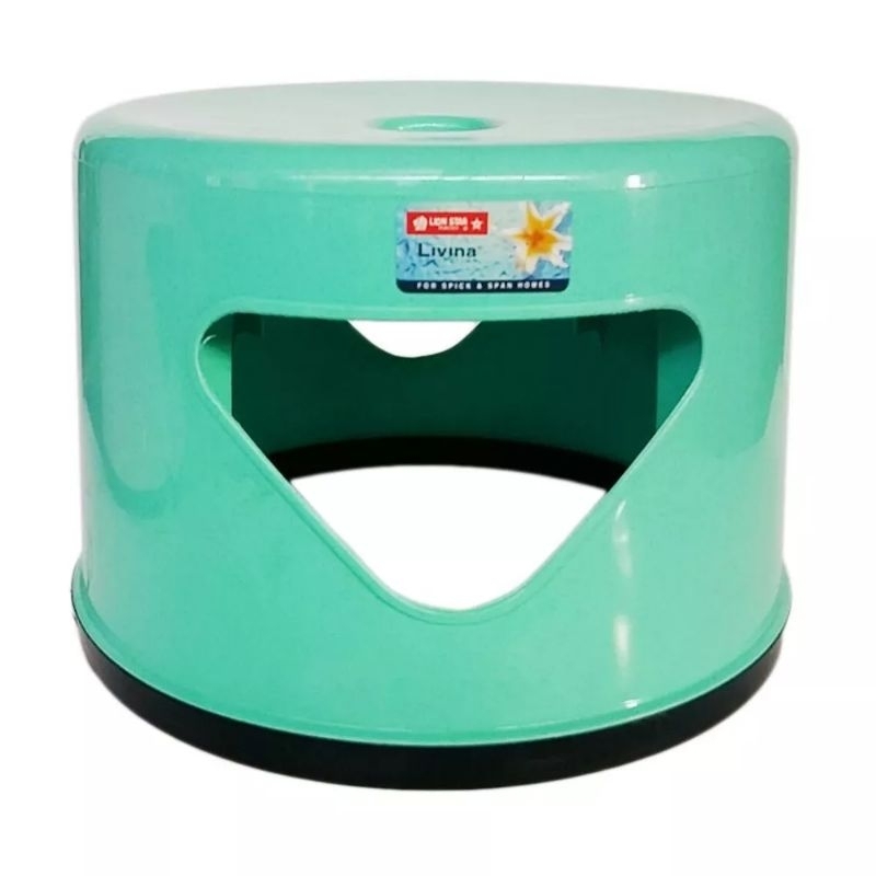 Jual Kursi Jongkok Lion Star Bulat / Bangku Jongkok Plastik / Kursi ...