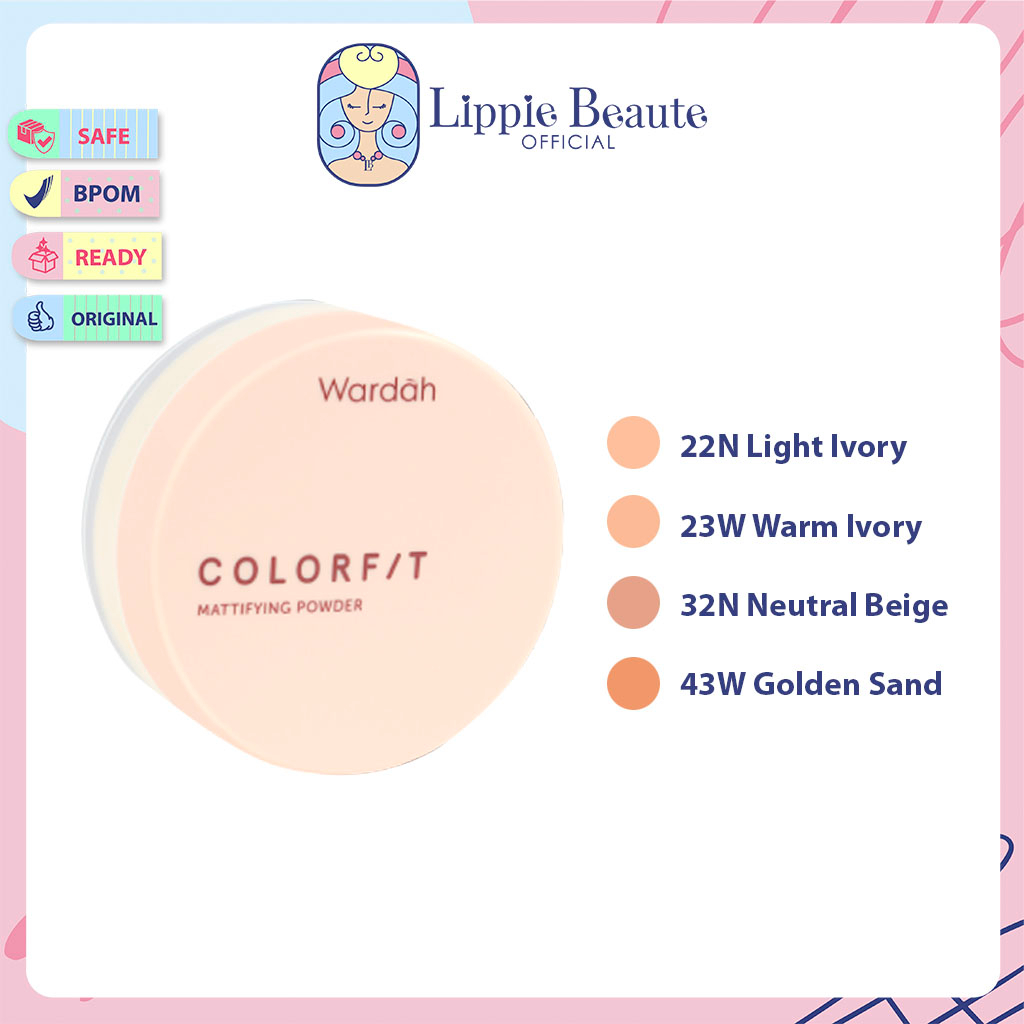 Jual WARDAH - Colorfit Mattifying Powder 15 g | Shopee Indonesia