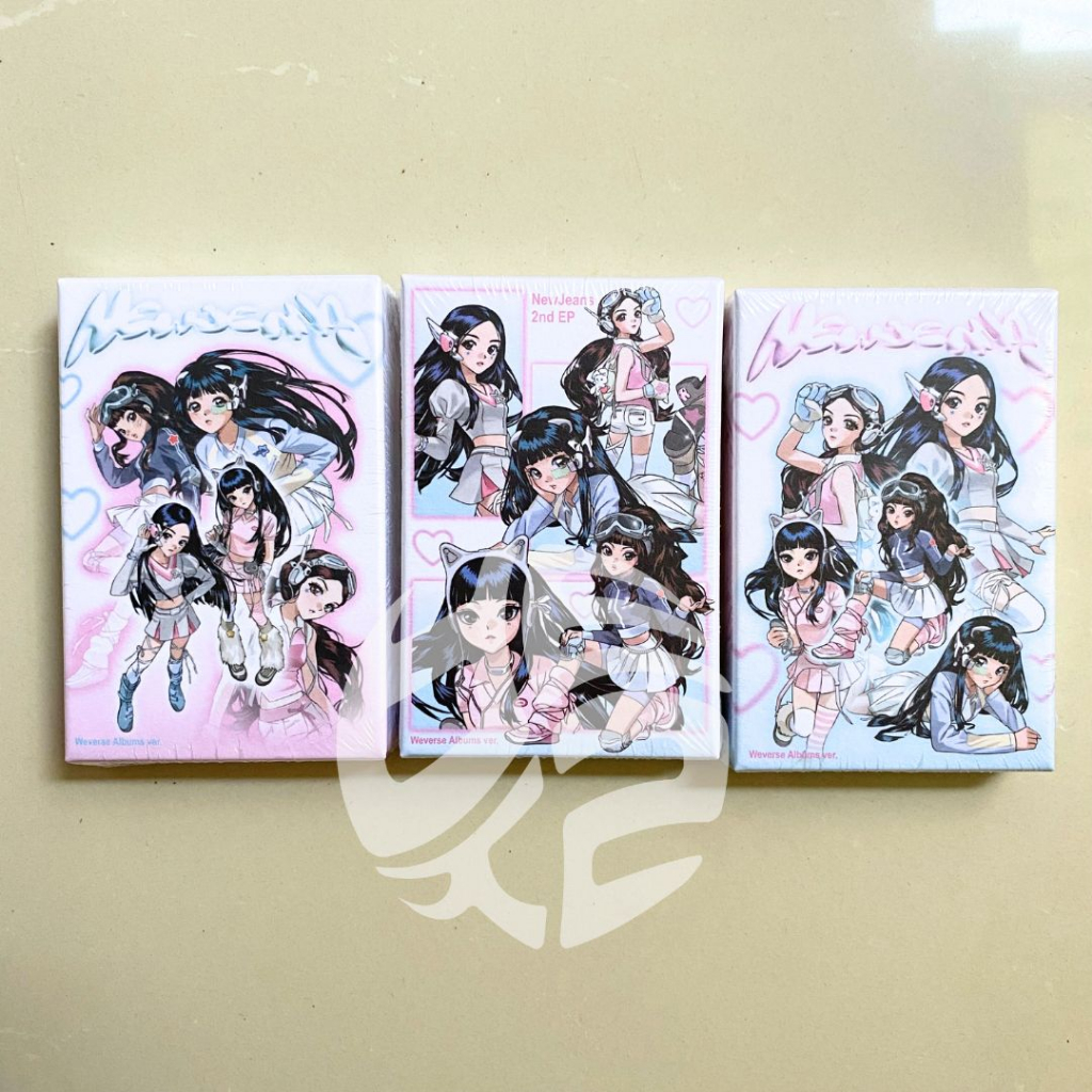 Jual [READY] Newjeans Get Up Weverse Album Version Official Full Set ...