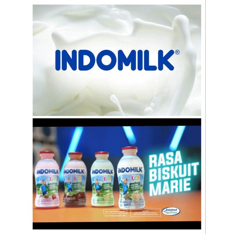 Jual Indomilk / Indomilk Susu Steril Cair 190 ml | Shopee Indonesia