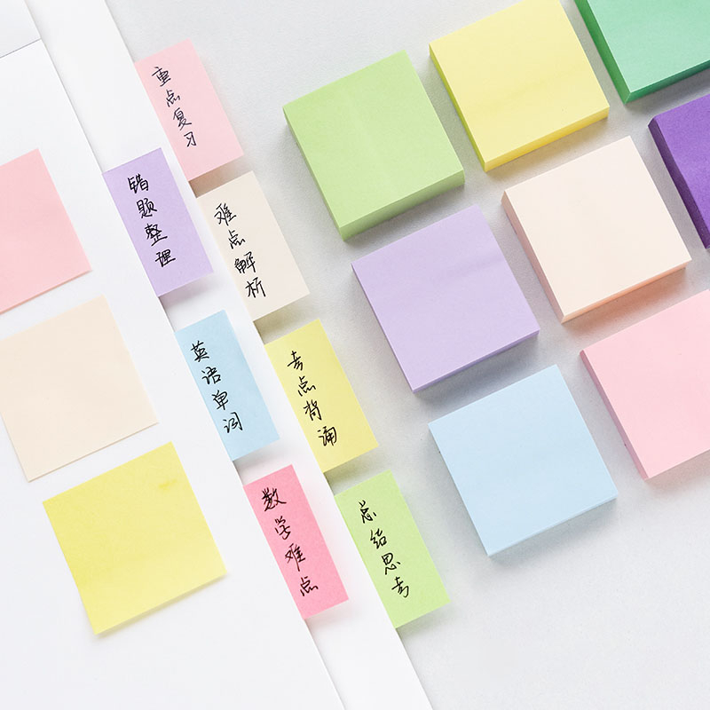 Jual MINI Sticky note warna Makaron Kotak Kecil Stik Mini Koyak Indeks ...