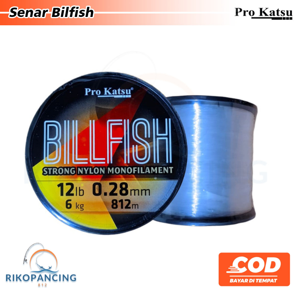 Jual Senar Pro Katsu Billfish Nilon Super Panjang | Shopee Indonesia