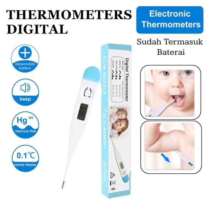 Jual TERMOMETER DIGITAL PENGUKUR SUHU TUBUH ANAK | Shopee Indonesia
