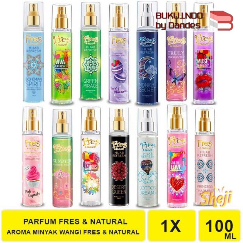 Jual Fresh & Natural fine fragrance mist 100ml bts bt21 Fres and ...